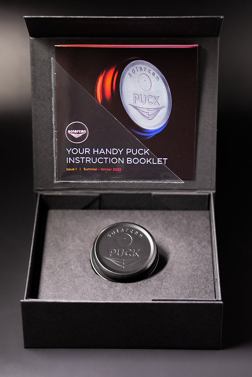 Solarcan Puck - A Reusable Pinhole Camera with 9 Exposures – Panda Camera