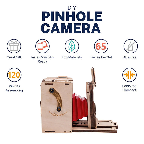 Jollylook - DIY Pinhole Instant Film Camera Kit for Self Assembly ...