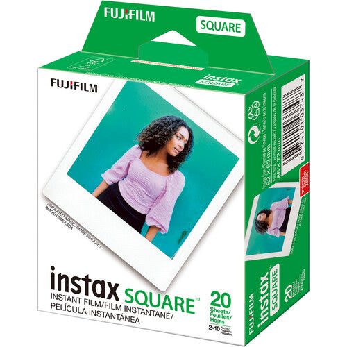 Fujifilm instax Square Instant Film (20 Sheets) – Panda Camera
