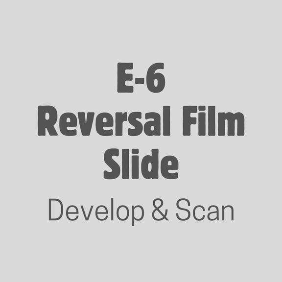 E-6 Color Reversal Film Develop & Scan Service – Panda Camera