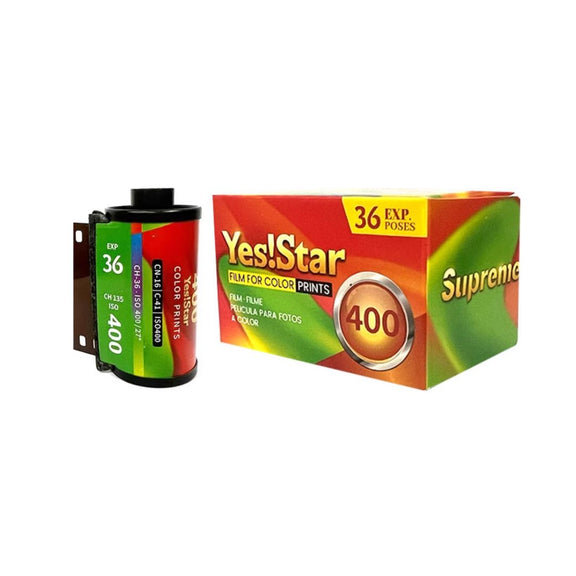 Yes!Star 400 - 36exp, 135/35mm Color Negative Film – Panda Camera