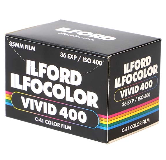 ILFORD ILFOCOLOR VIVID 400 36exp, 135/35mm Color Negative Film – Panda ...