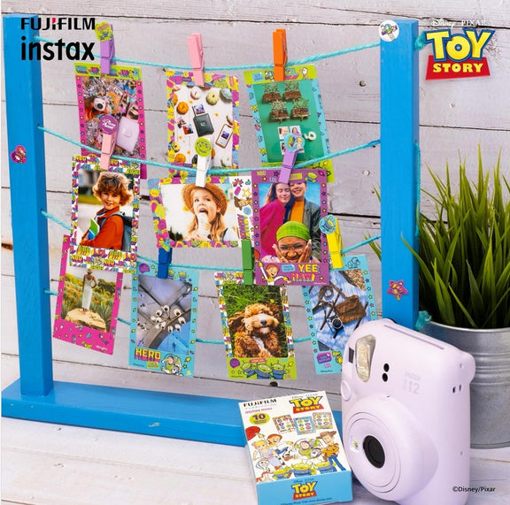 Fujifilm Instax Mini PIXAR - Toys Story 10 Sheets Instant Color Film w ...