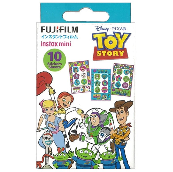 Fujifilm Instax Mini PIXAR - Toys Story 10 Sheets Instant Color Film w ...