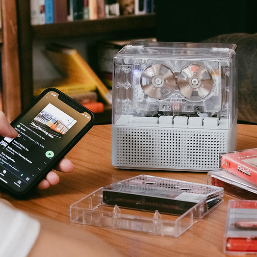 NINM Lab IT’S REAL Bluetooth Speaker + Cassette Player Combo – Panda Camera