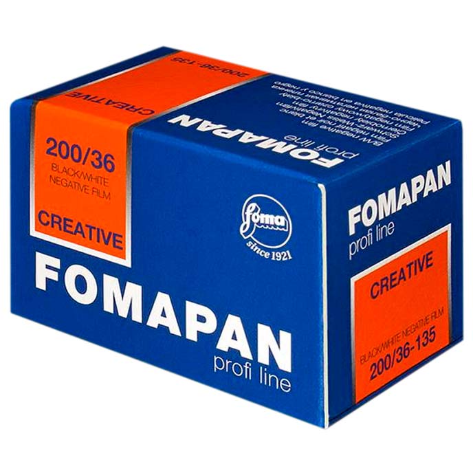 Foma Fomapan Creative 200 - 36exp, 135/35mm Black & White Negative Fil ...