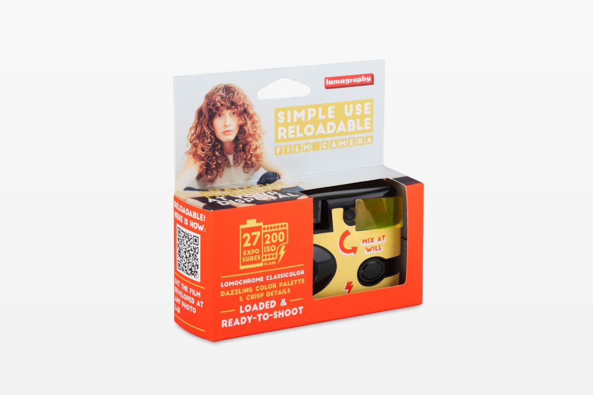 Lomography Simple Use Reloadable Film Camera LomoChrome Classicolor ...